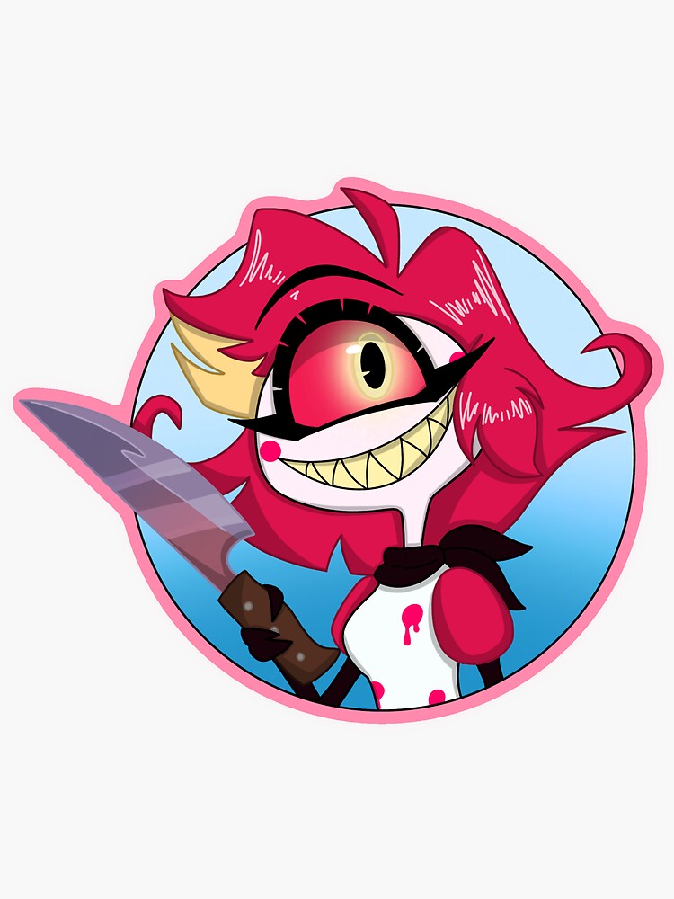 "Niffty (hazbin hotel)" Sticker by That-crazy-cat | Redbubble