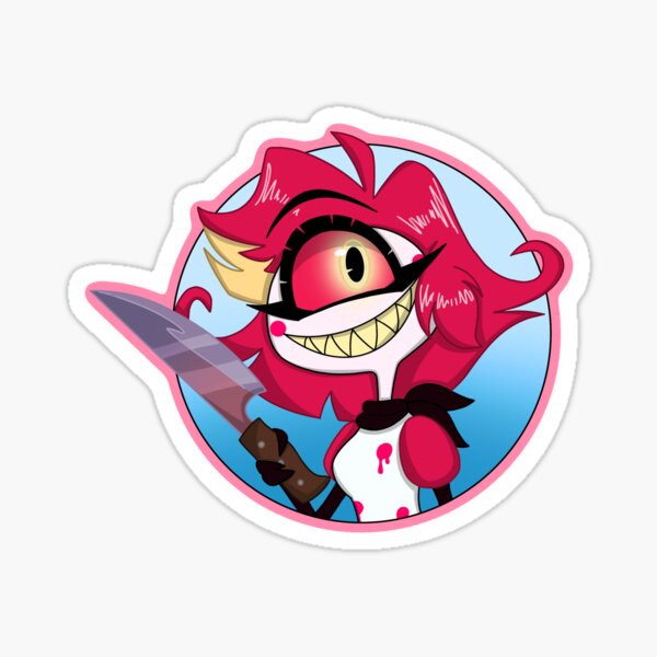 "Niffty (hazbin hotel)" Sticker by That-crazy-cat | Redbubble