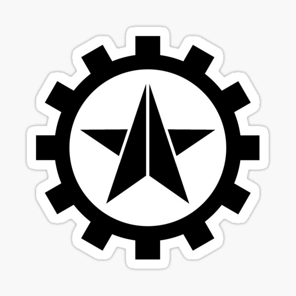 "Automaton Insignia" Sticker for Sale by jagerprints | Redbubble