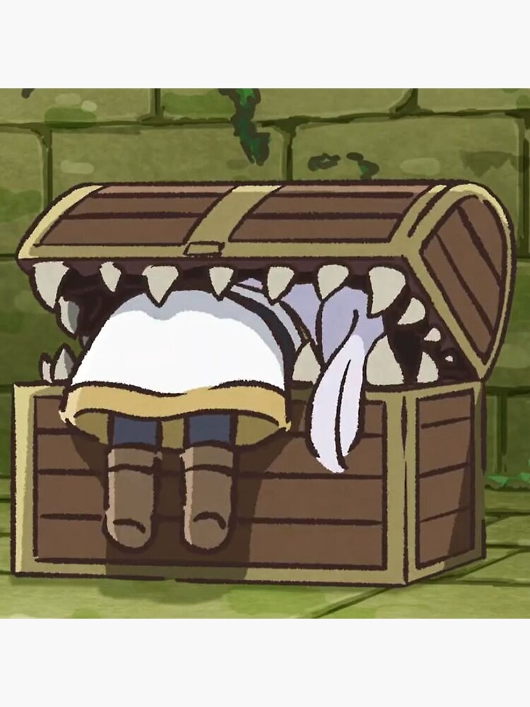 "Frieren and the mimic" Sticker by Yariel-Violet | Redbubble