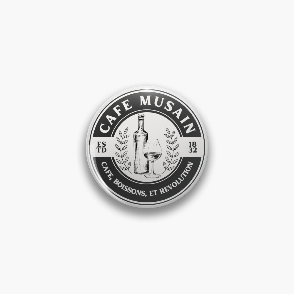 "Cafe Musain Logo Les Miserables" Sticker for Sale by Saintrouge ...