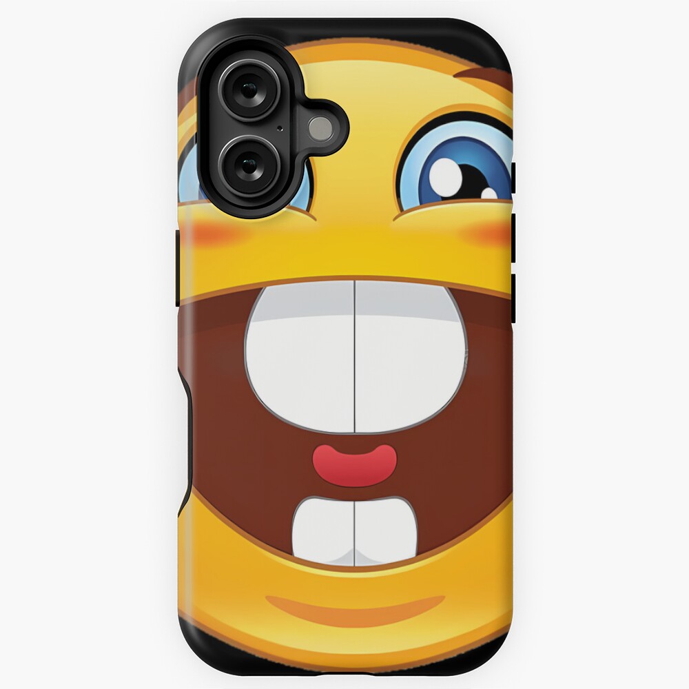 "Big Teeth Emoji" Sticker for Sale by PhilippeGuibert | Redbubble