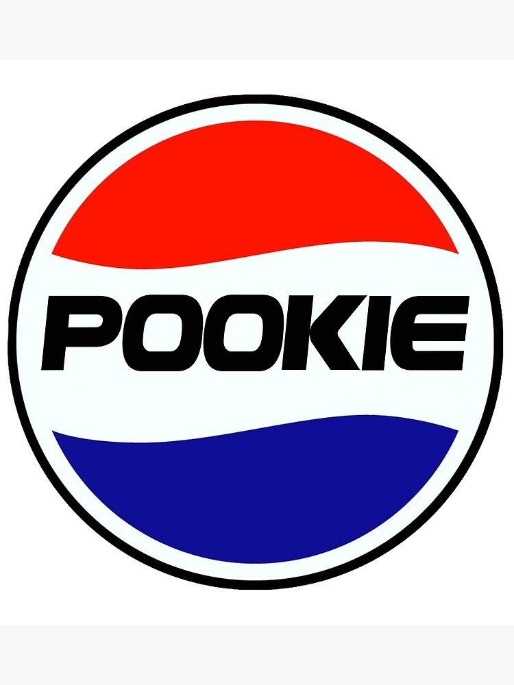 "POOKIE peps! Logo " Poster for Sale by STAYOKBRAND | Redbubble