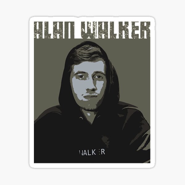 "Alan Walker Alan Walker art ,Alan Walker " Sticker for Sale by Kalea-Lusk | Redbubble