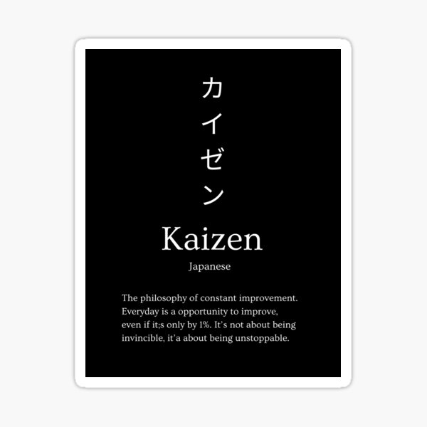 Kaizen Merch & Gifts for Sale | Redbubble
