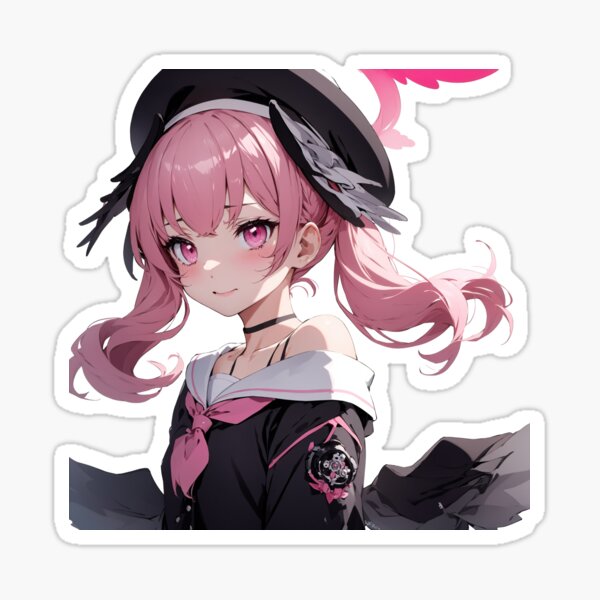 "Cute Shimoe Koharu #2 - Blue Archive Fanart" Sticker for Sale by ...