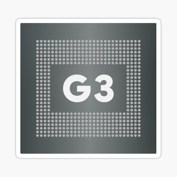 "Google Tensor G3" Sticker for Sale by techshirtstore | Redbubble
