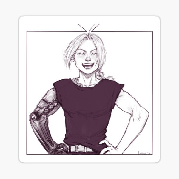 "Ed " Sticker for Sale by aillemac | Redbubble