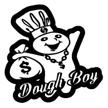 "Dough Boy" Sticker for Sale by riskilian | Redbubble