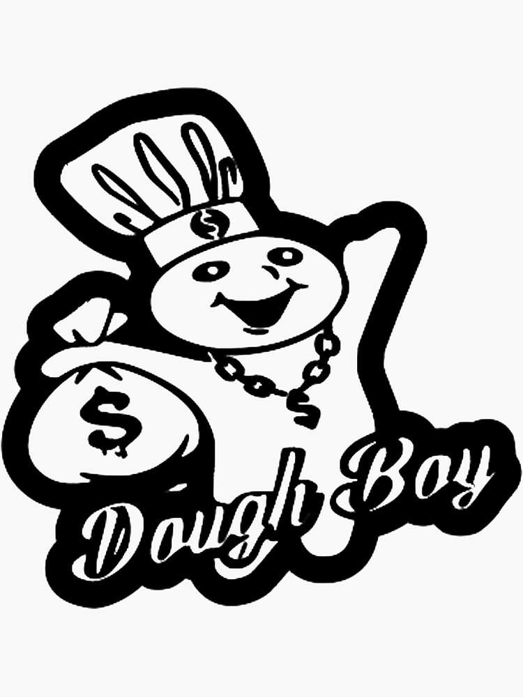 "Dough Boy" Sticker for Sale by riskilian | Redbubble
