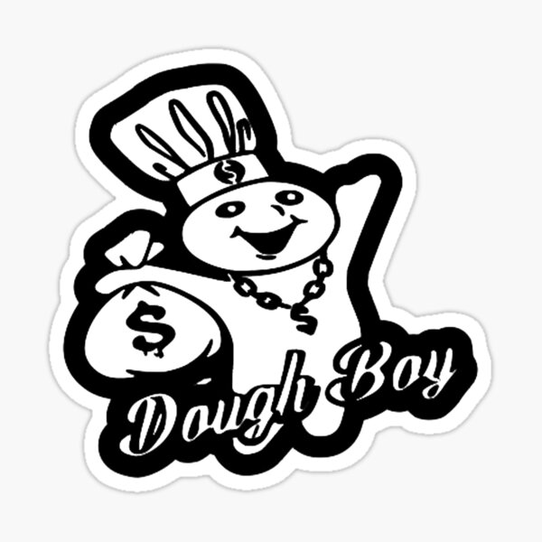 "Dough Boy" Sticker for Sale by riskilian | Redbubble
