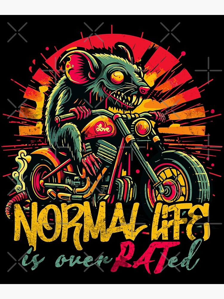 Rat Bike Poster Related