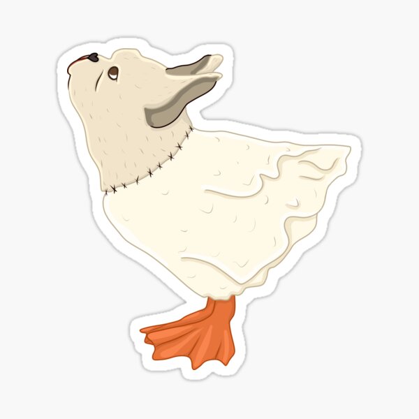 "Poor Things Dog-Duck" Sticker for Sale by Emily-Suel | Redbubble