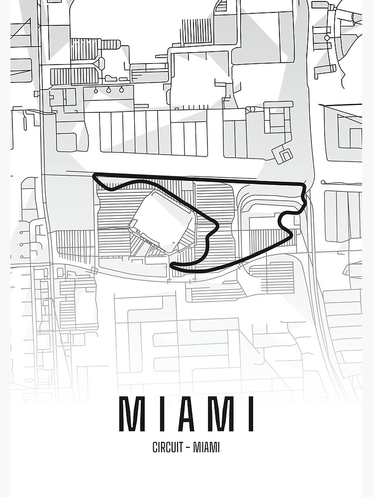 "Miami circuit, f1 formula 1 miami" Poster by Anabelandia | Redbubble