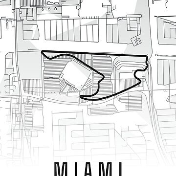 "Miami circuit, f1 formula 1 miami" Poster by Anabelandia | Redbubble