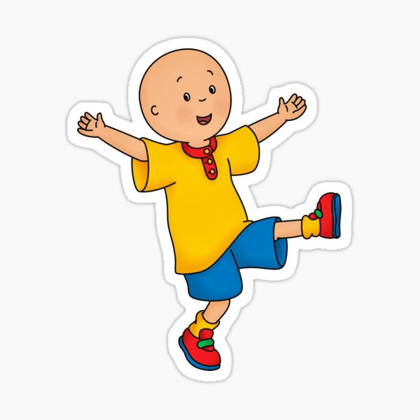"Caillou cartoon" Sticker for Sale by MyYouShop | Redbubble