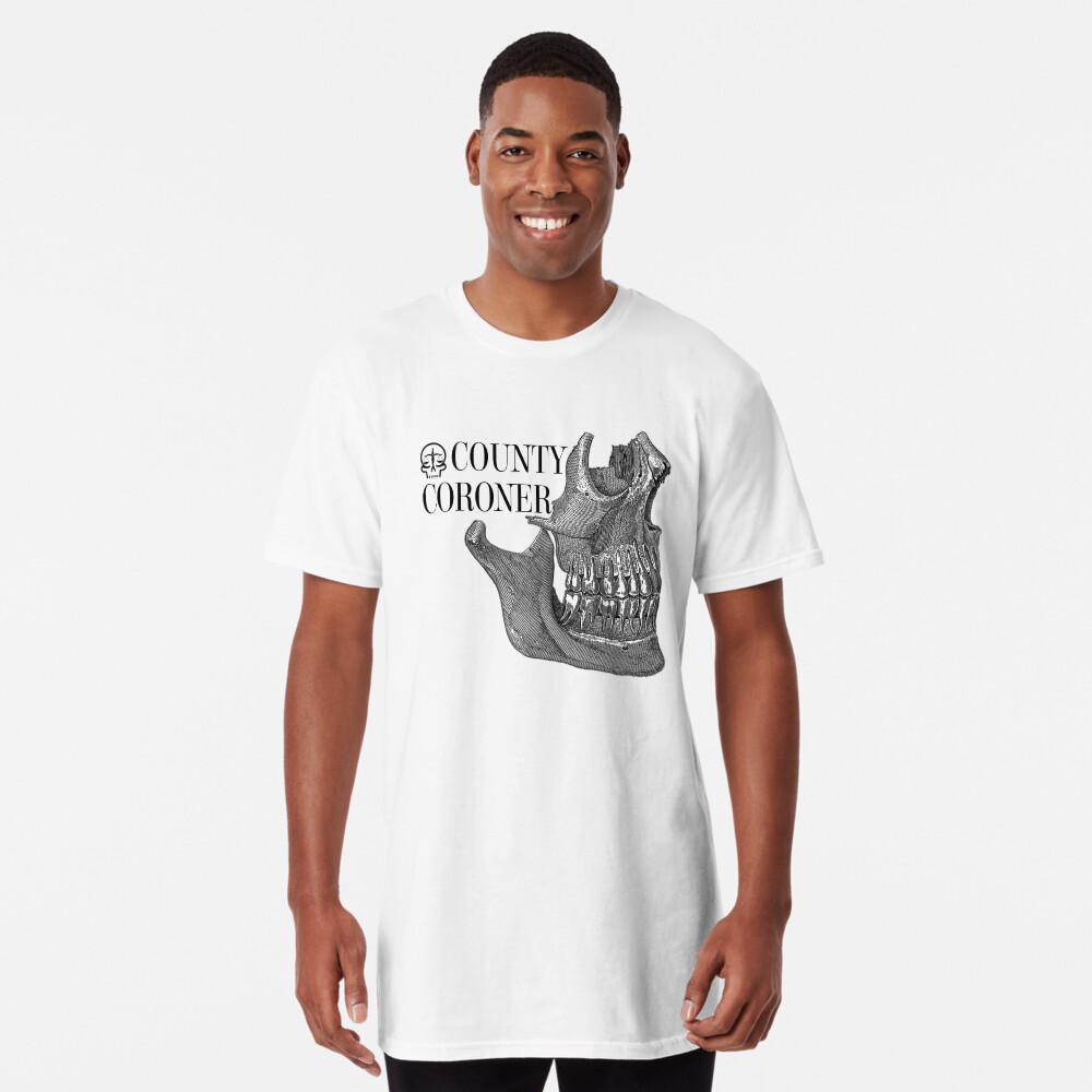 "County Coroner" Sticker for Sale by NickTaroDesign | Redbubble