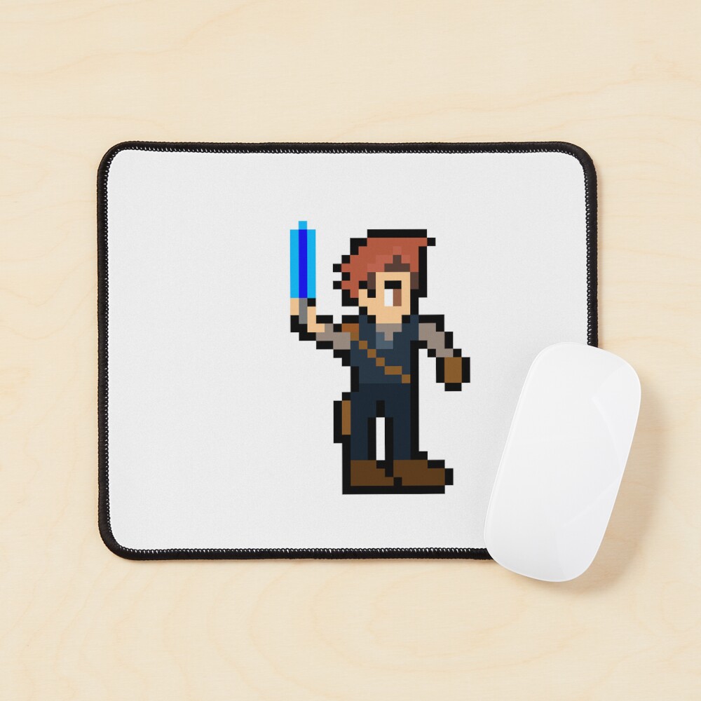 "Cal Kestis Jedi Survivor Vest Pixel Art" Sticker for Sale by ...
