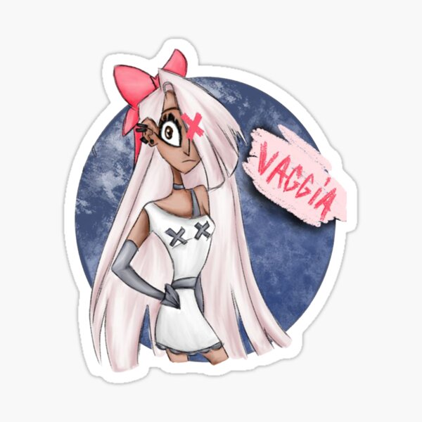 "Hazbin Hotel - Vaggie" Sticker for Sale by Peony-st | Redbubble