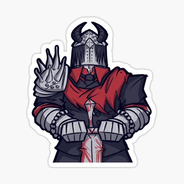 "DBD Knight Helltaker Style" Sticker for Sale by tiredandtoasty | Redbubble