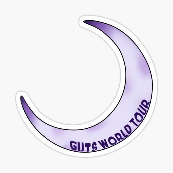 "Guts tour moon" Sticker for Sale by Alycialackey | Redbubble