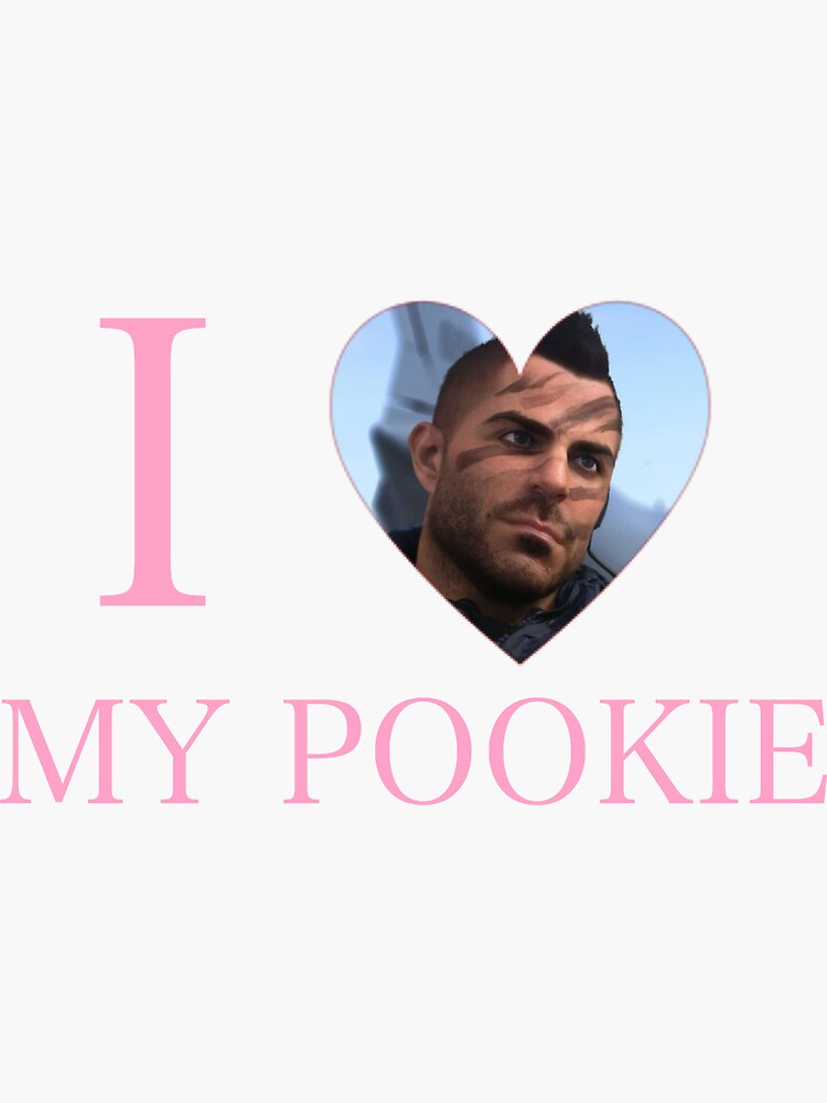 "Pookie John soap mactavish" Sticker for Sale by STAYOKBRAND | Redbubble