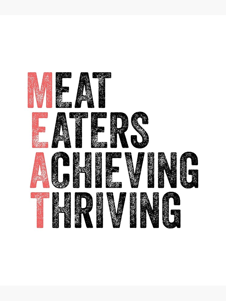 Funny Meat Slogans Posters for Sale | Redbubble