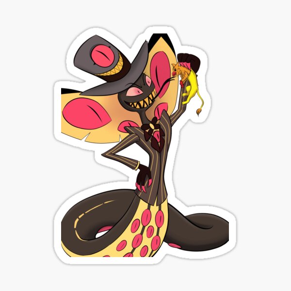 "Hazbin Hotel - Sir Pentious" Sticker for Sale by natalies-tees | Redbubble
