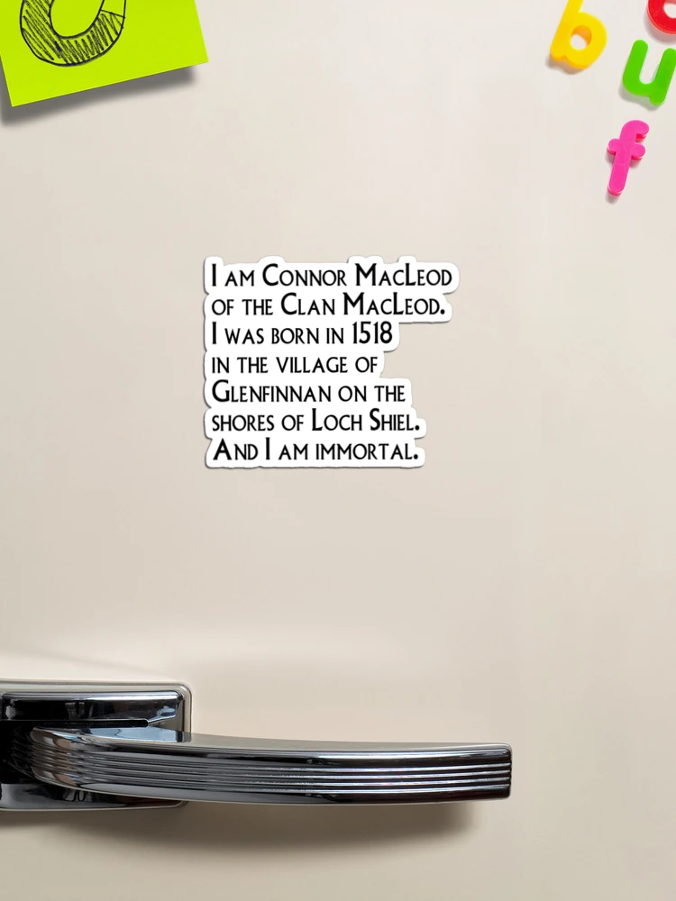 Connor Macleod Quotes