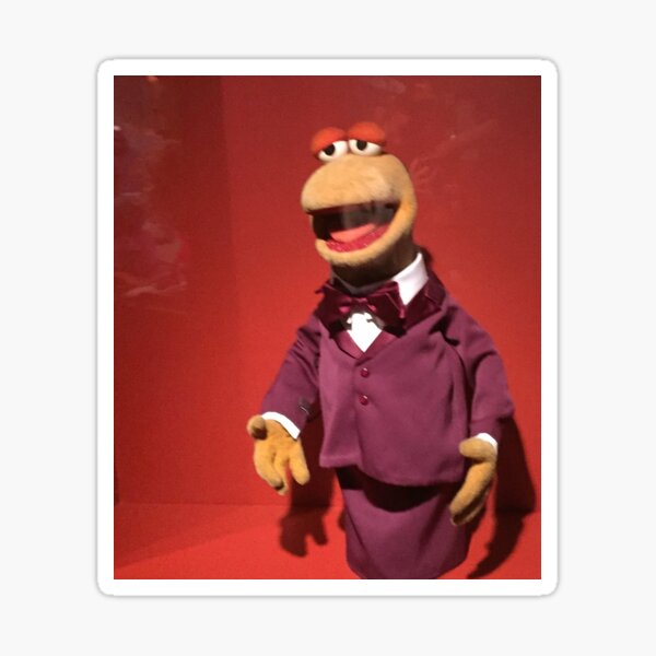 "Nigel the Conductor of the Muppet orchestra" Sticker for Sale by ...