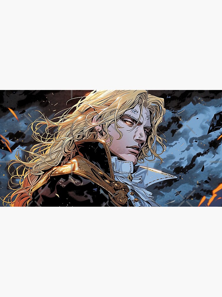 "Alucard Castlevania Artwork" Poster for Sale by AfroMatic | Redbubble