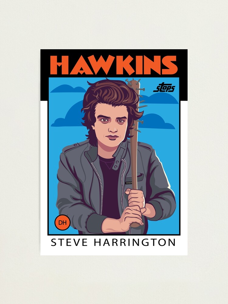 Lámina fotográfica «Steve Harrington - Hawkins Hot Hitters: Edición de ...