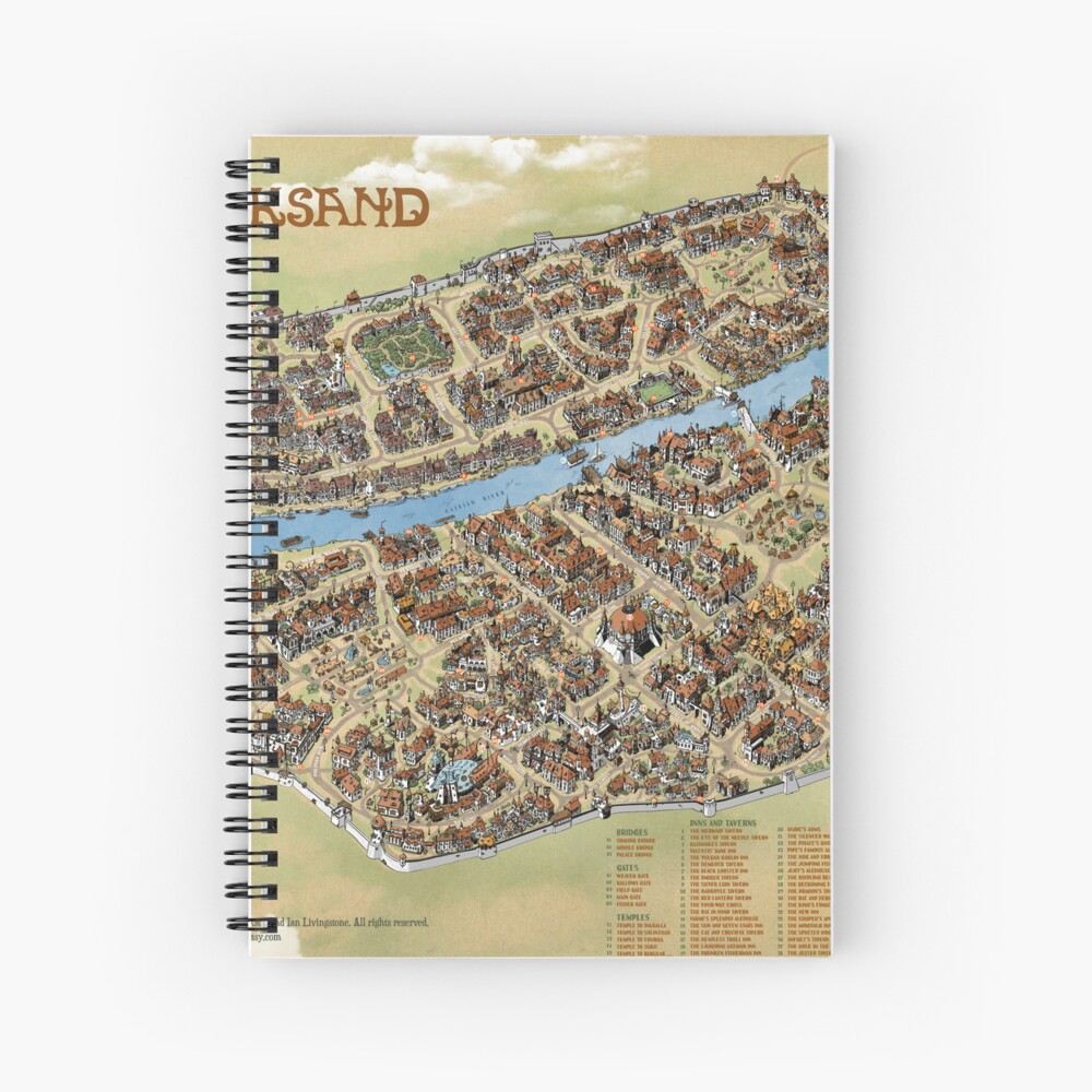 "Port Blacksand: City of Thieves" Poster for Sale by QatlasMap Shop ...