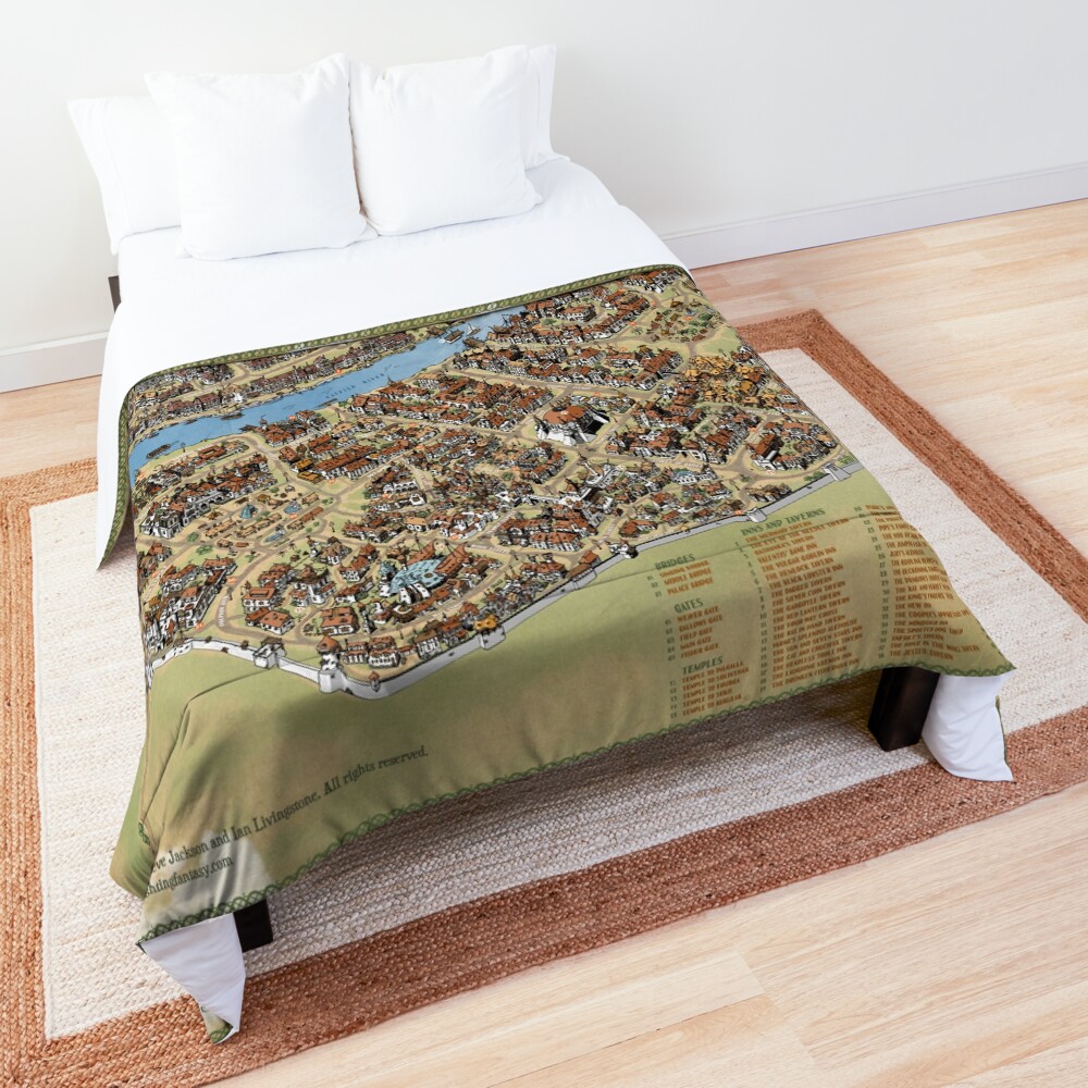 "Port Blacksand: City of Thieves" Poster for Sale by QatlasMap Shop ...