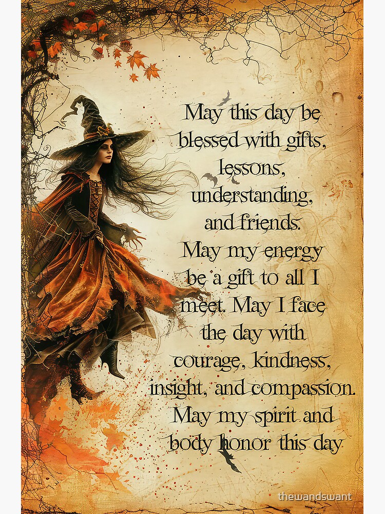 "Wiccan Pagan Birthday card" Greeting Card for Sale by thewandswant ...