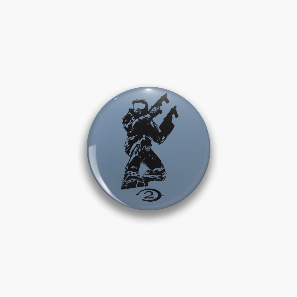 "Halo 2 Chief with logo" Sticker for Sale by R-Michelle | Redbubble