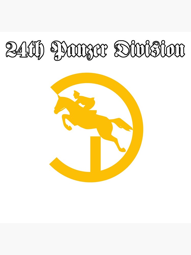 "24th Panzer Division" Canvas Print by terminaltees | Redbubble
