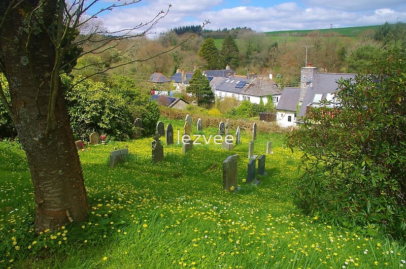 "Rattery, Devon" by lezvee | Redbubble