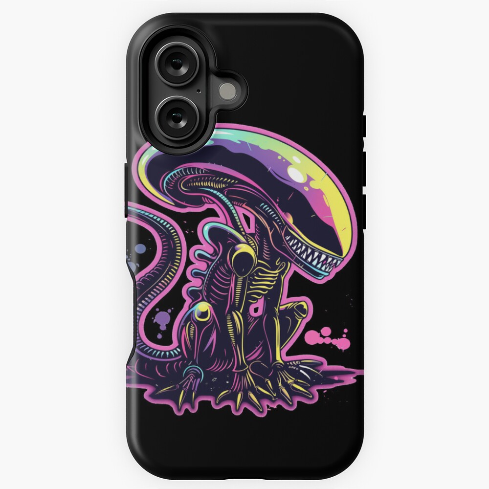 "Adorable Alien: Cute Xenomorph Sticker" Sticker for Sale by Nick C ...