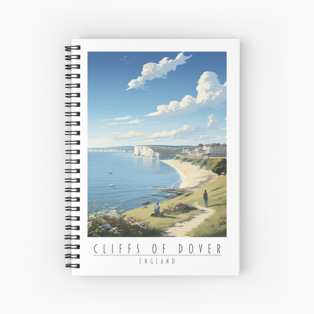 "Dover Cliffs, England." Poster by danielplazas | Redbubble