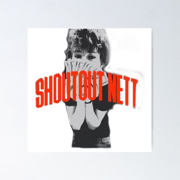"NETTSPEND - SHOUTOUT NETT SPEND" Poster for Sale by 4angelgoth4 ...