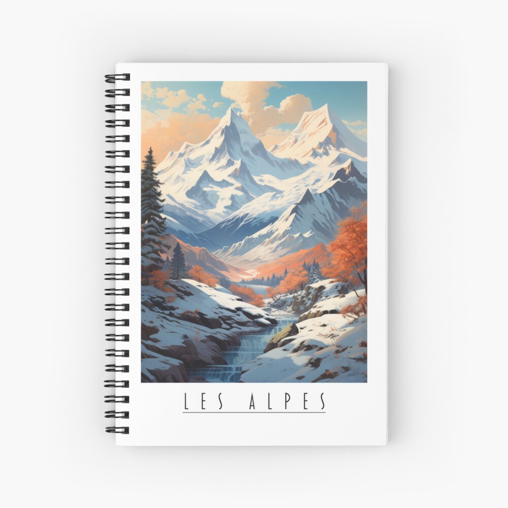 "The French Alps." Poster by danielplazas | Redbubble