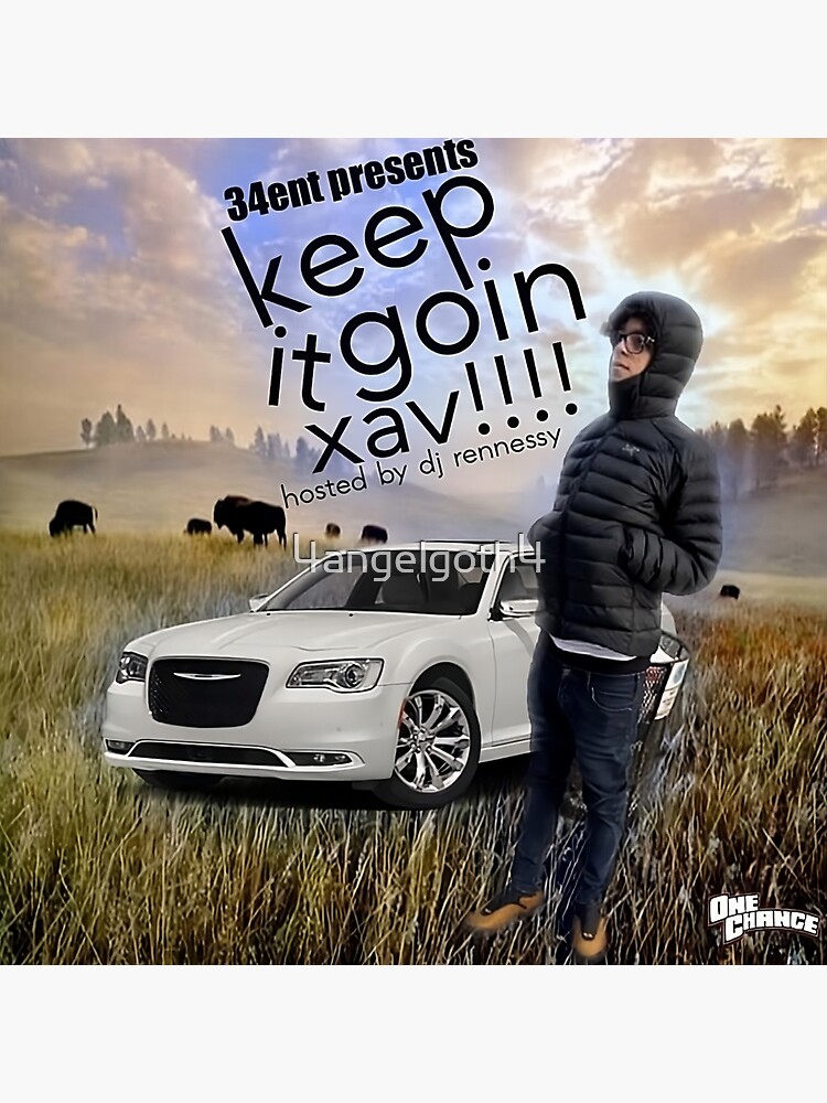 "Xaviersobased Merch Keep it Going 1c34" Sticker for Sale by ...