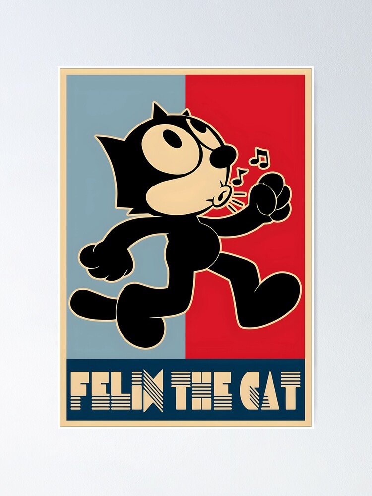 "Felix The Cat " Poster for Sale by EvangelionHub | Redbubble