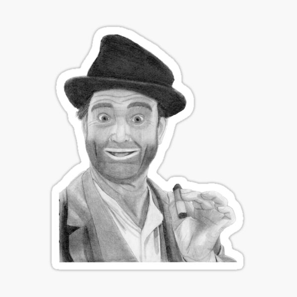 "Freddie The Freeloader" Sticker by watsonillustrations | Redbubble