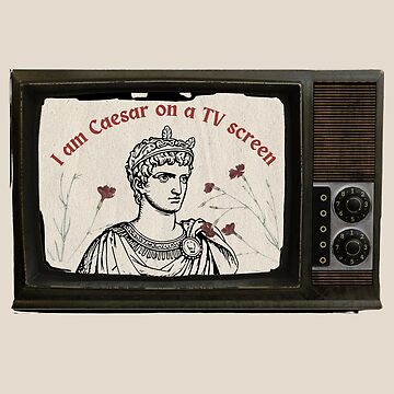 "I am Caesar on a TV screen - The last dinner party" Sticker for Sale ...