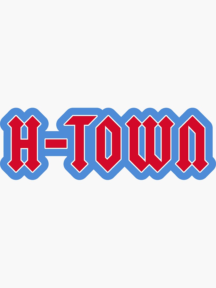"Texans H-Town" Sticker for Sale by SpursOnShirts | Redbubble