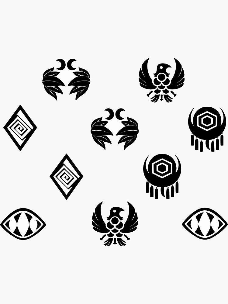 "Raging Loop Guardian Sticker Pack" Sticker for Sale by Rose S | Redbubble