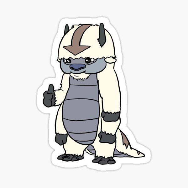 "Thumbs Up Appa" Sticker for Sale by Eyedelle | Redbubble