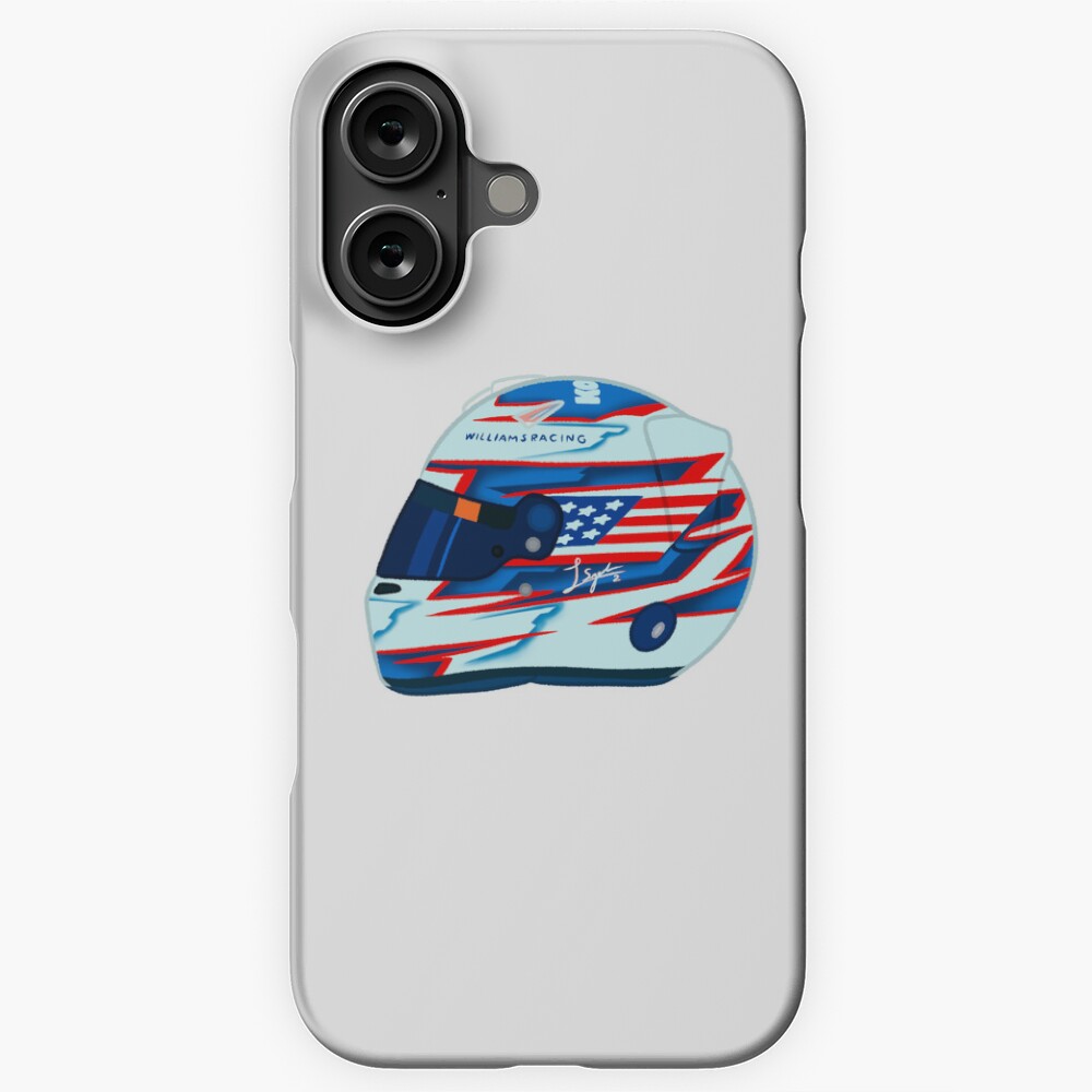 "Logan Sargeant 2024 Helmet " Sticker for Sale by OriDraws | Redbubble